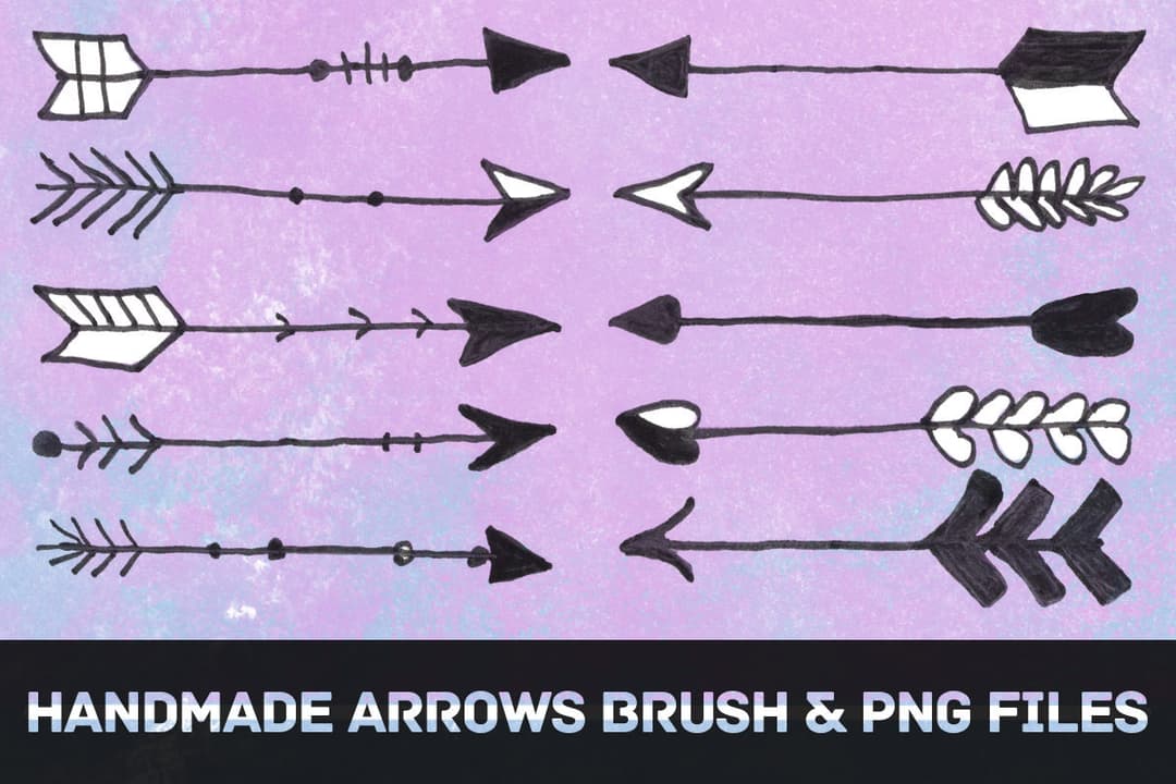 Free Arrows Resources — Photoshop Brushes & Downloads | MPB