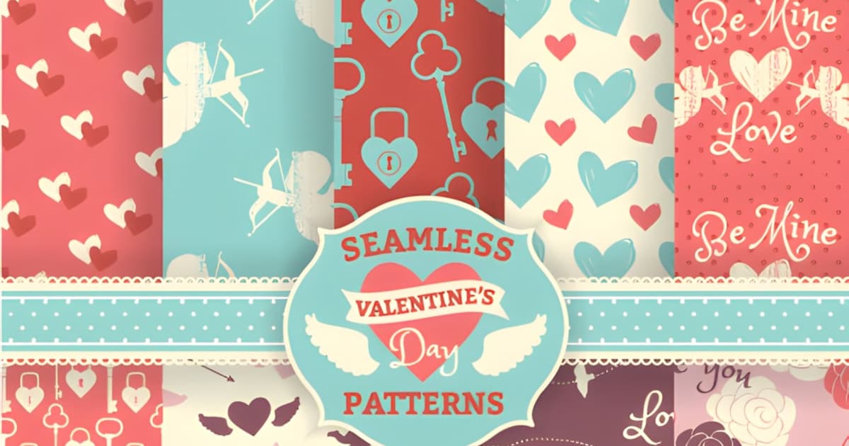 9 Free Valentine's Day Patterns - Free PAT Download | MPB