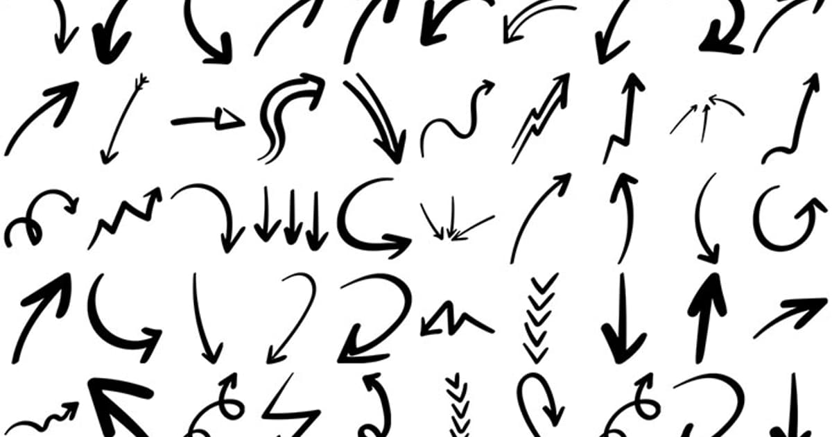 Huge Pack of Arrows - Free Free-psd Download | MPB