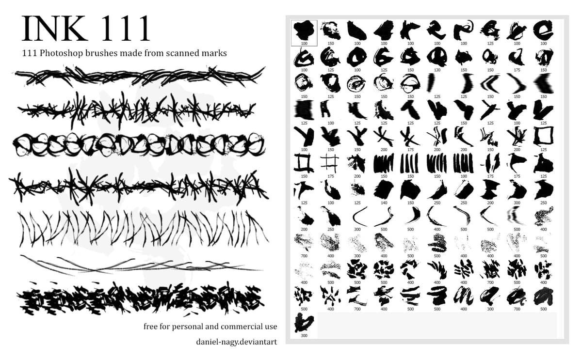 1,100+ Free Photoshop Brushes — ABR Presets (2026) | MPB