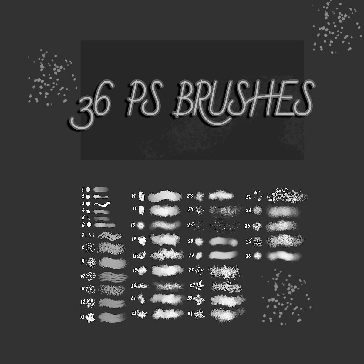 Free Plants Resources — Photoshop Brushes & Downloads | MPB