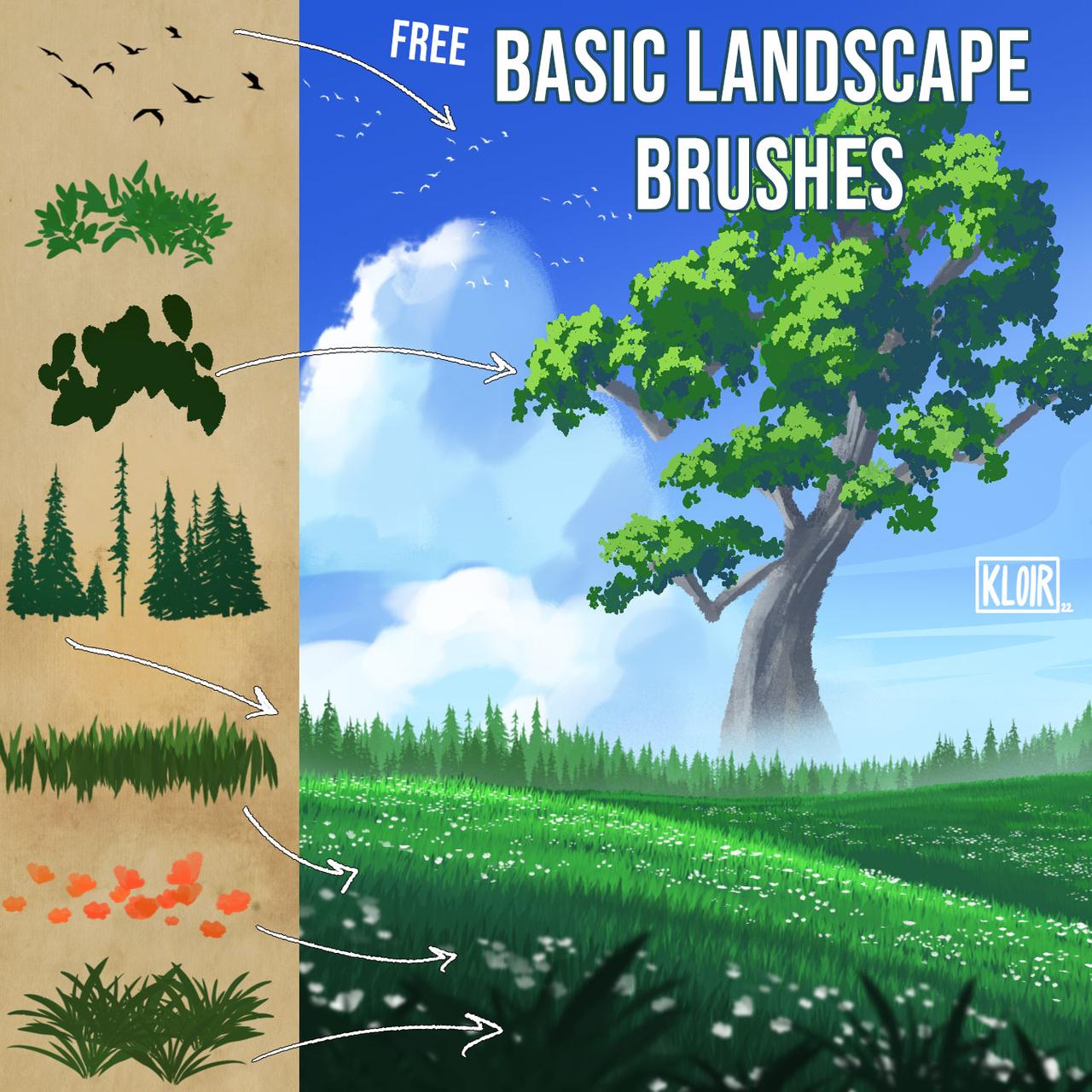Free Grass Photoshop Resources — Brushes, Textures & More ...