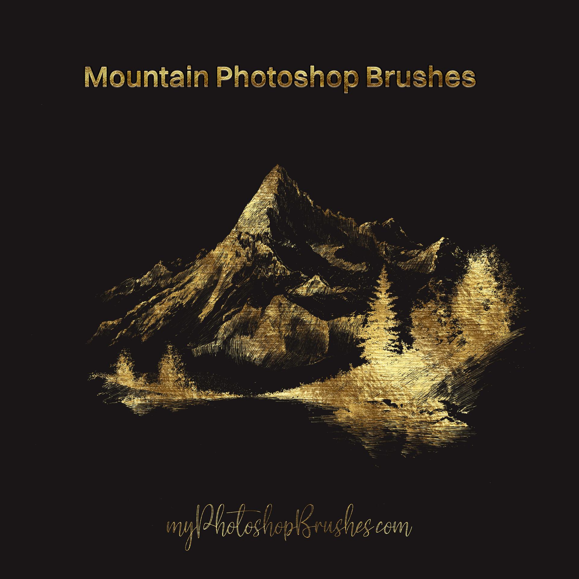 40 Tree Photoshop Brushes - Free ABR Download | MPB