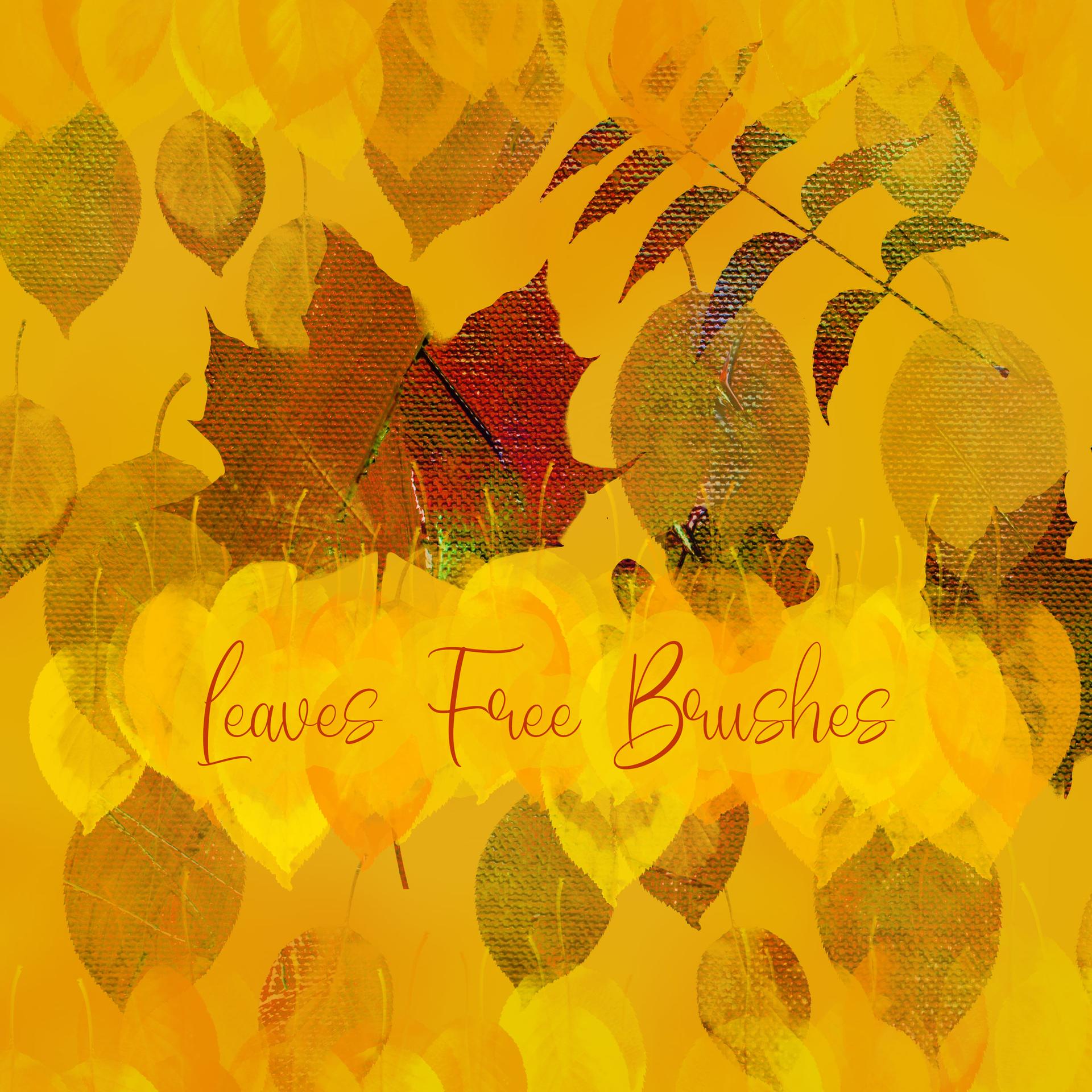 Leaves Free Brushes for Photoshop - Free ABR Download | MPB