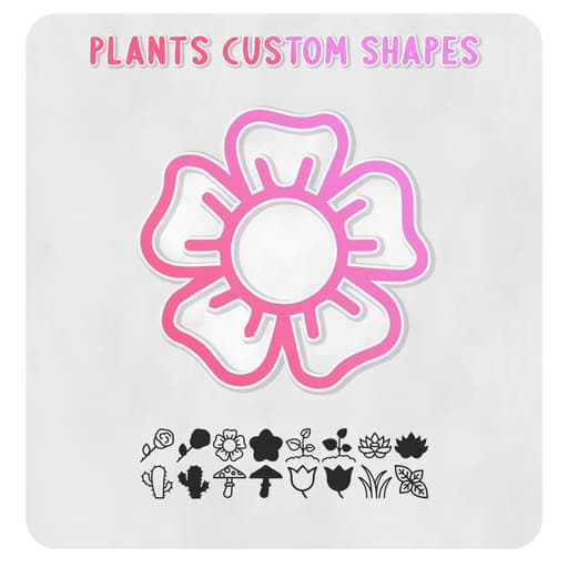 Plants Free Custom Shapes - Free Custom-shapes Download | MPB