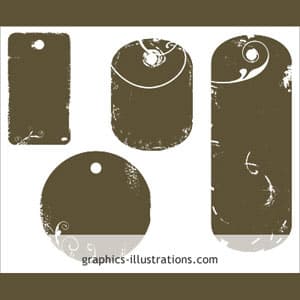 Tag shapes Photoshop brushes - Free ABR Download | MyPhotoshopBrushes
