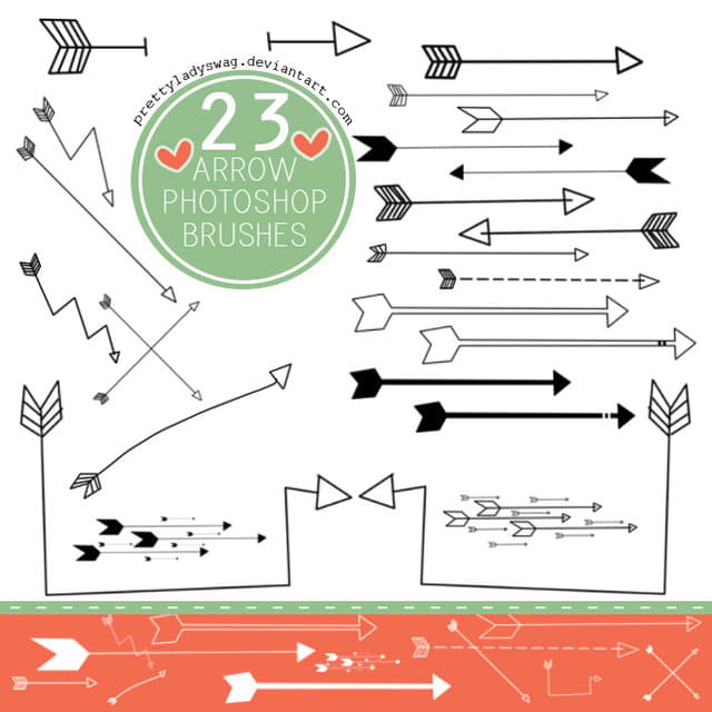Free Arrows Resources — Photoshop Brushes & Downloads | MPB