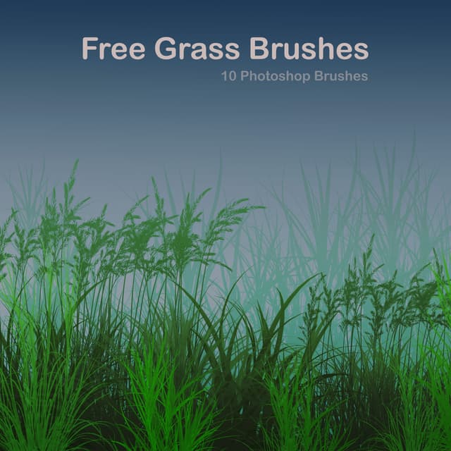 Free Grass Photoshop Resources — Brushes, Textures & More ...
