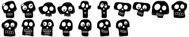 Skull Photoshop Custom Shapes - Free Custom-shapes Download | MPB