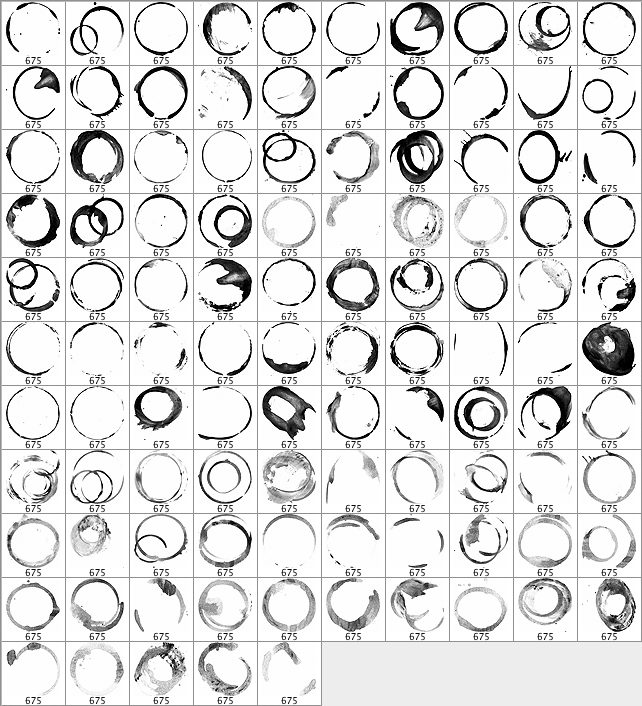 Cup Stains - Free Brushes Download | MPB