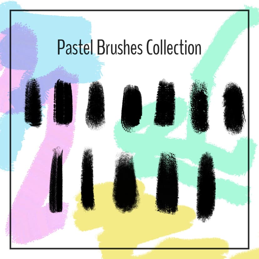 Pastel Brushes Collection - Free ABR Download | MPB