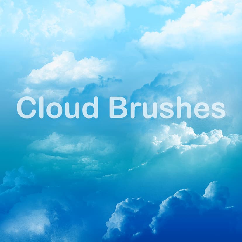 10 Free Cloud Brushes - Free ABR Download | MPB