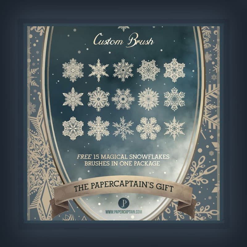Free Snowflakes Photoshop Resources — Brushes, Textures & More ...
